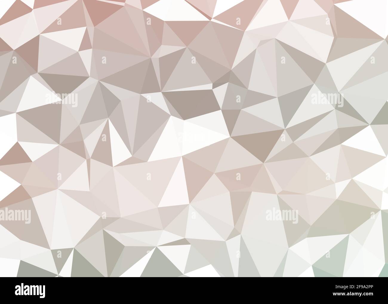 Abstract Low Polygon color Generative Art background illustration Stock ...