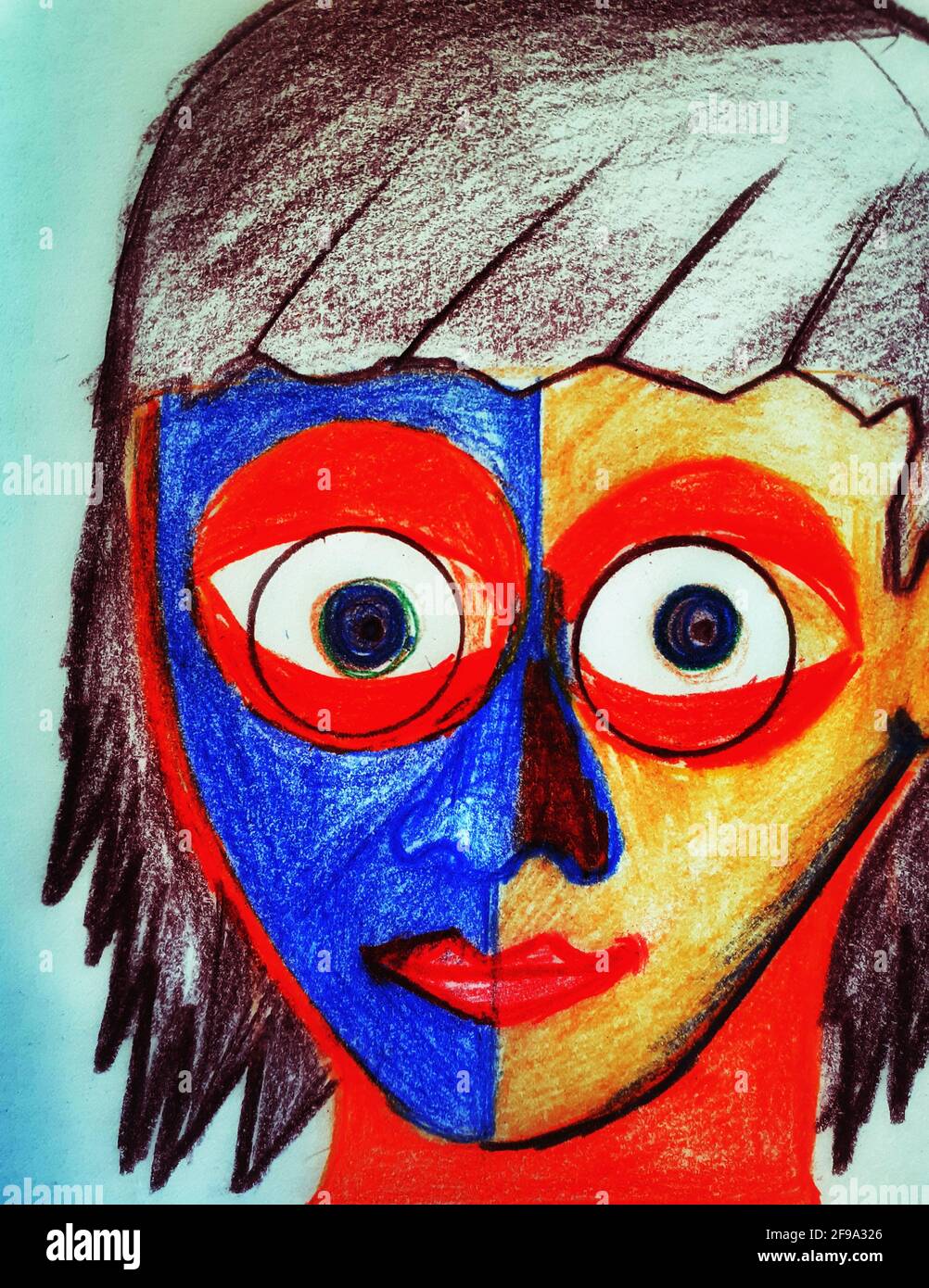 Interesting Faces Color