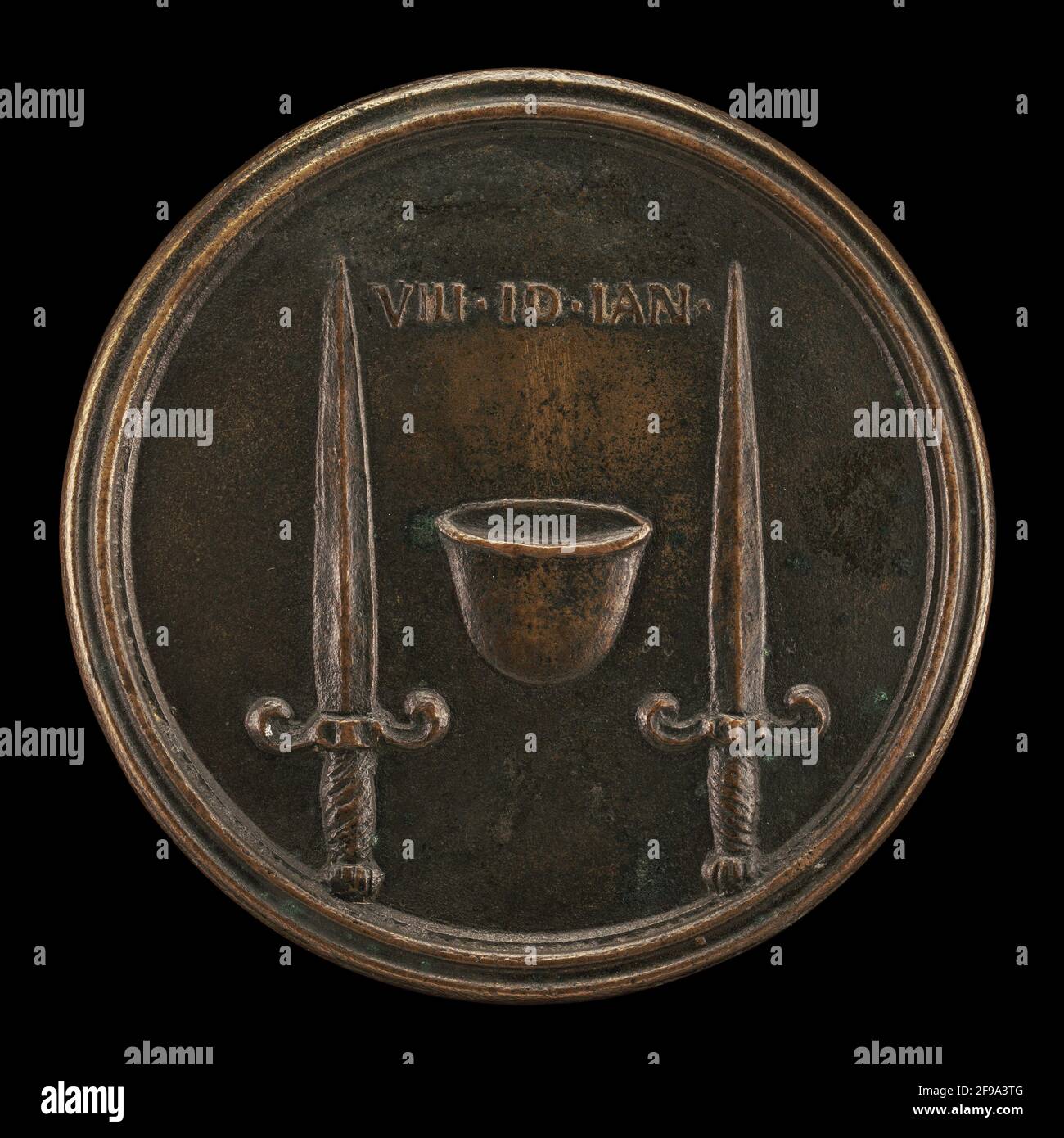 Cap of Liberty between Daggers [reverse], c. 1740 Stock Photo - Alamy