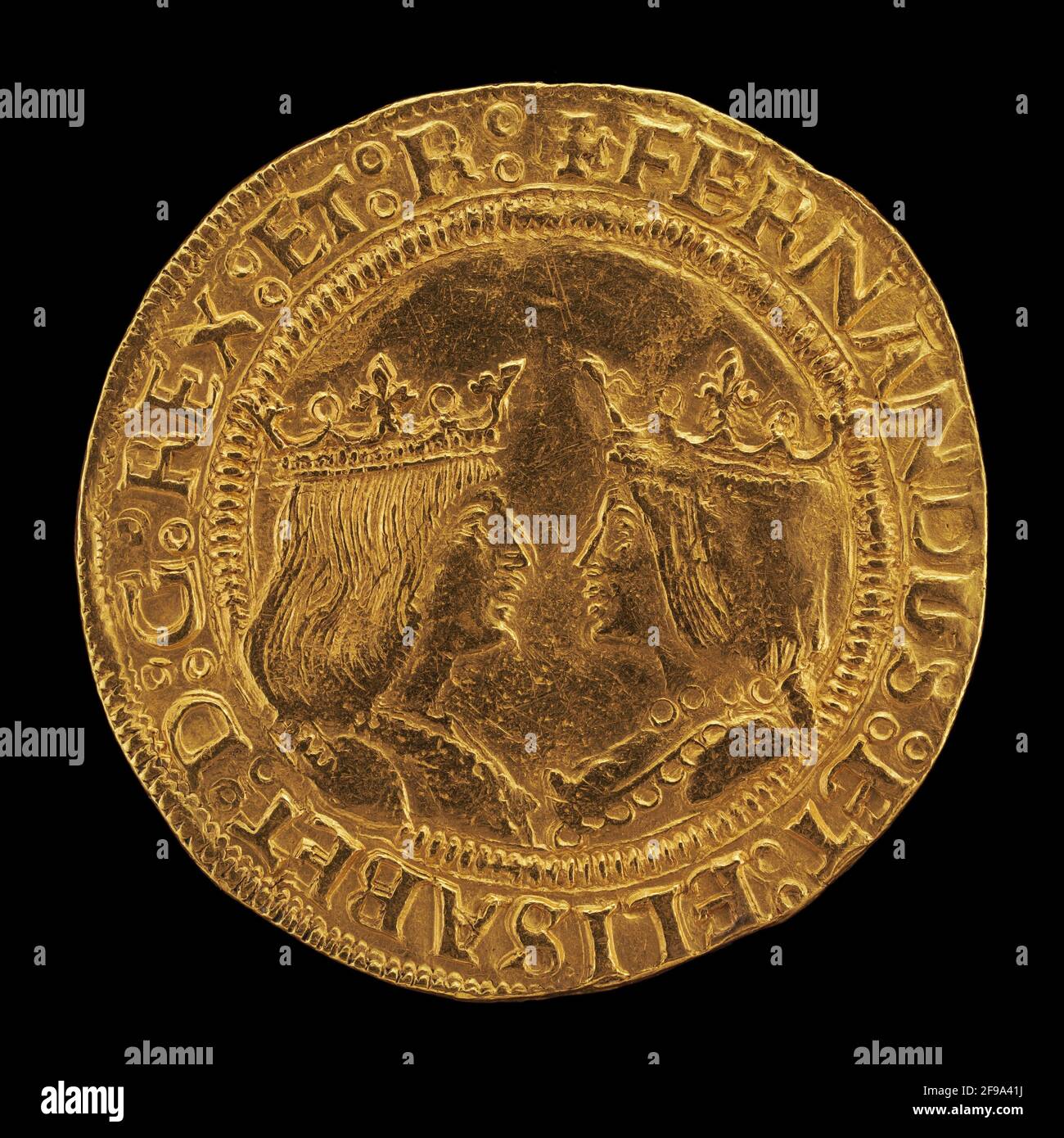 Ferdinand isabella coin hi-res stock photography and images - Alamy
