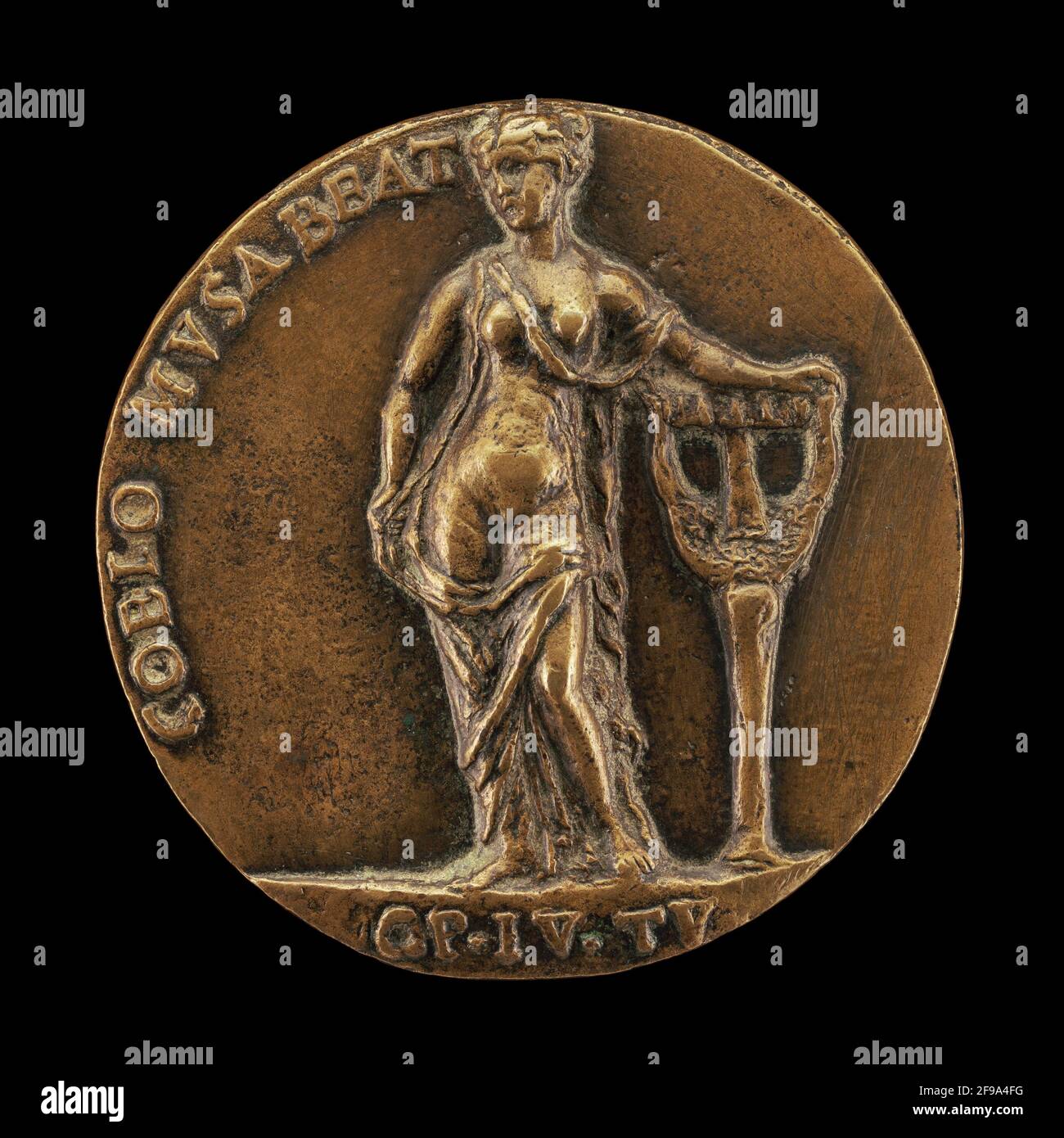 The Muse Calliope [reverse], 1520s Stock Photo - Alamy