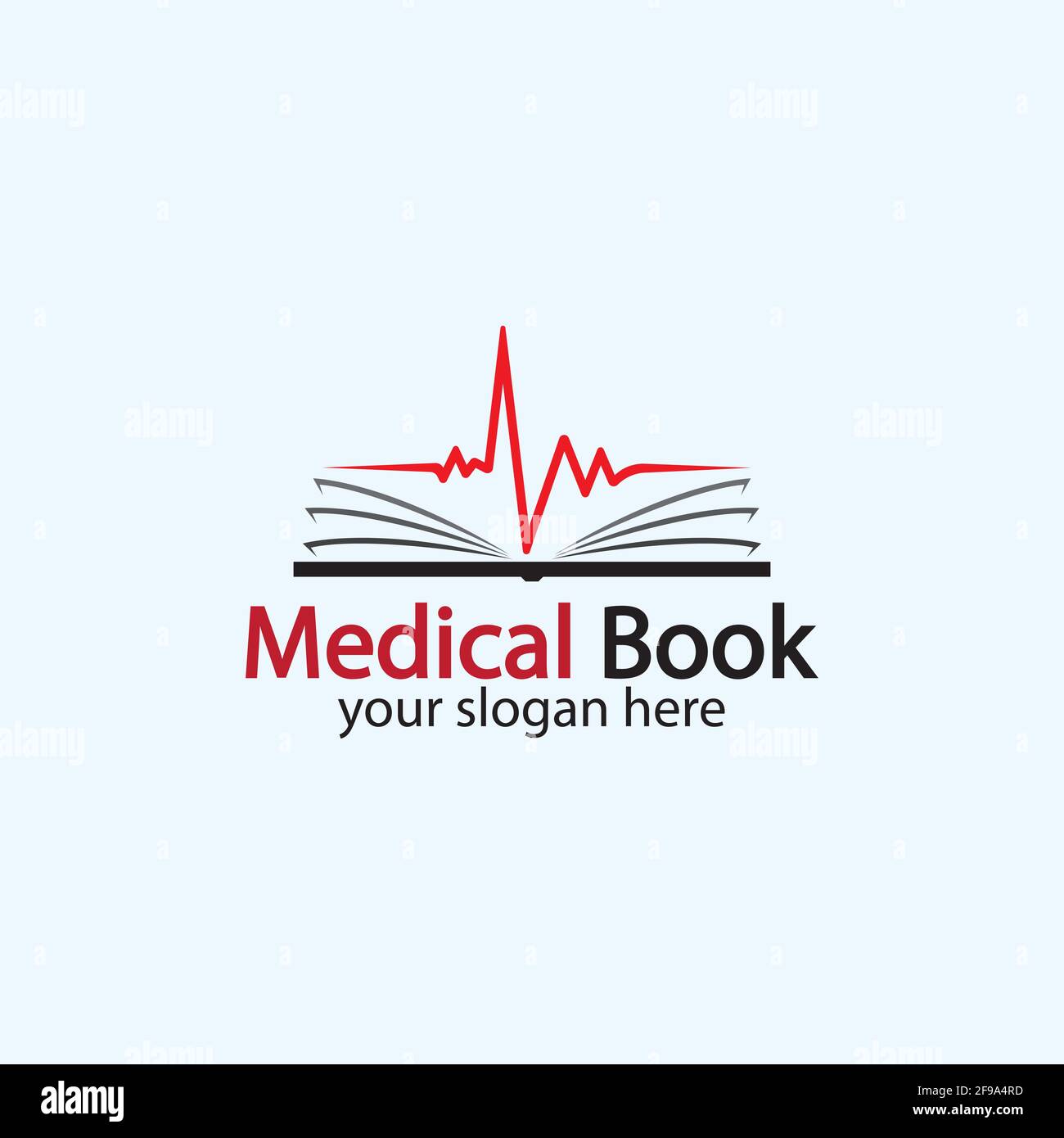 Medical Book Logo icon design vector,health book education logo Designs ...