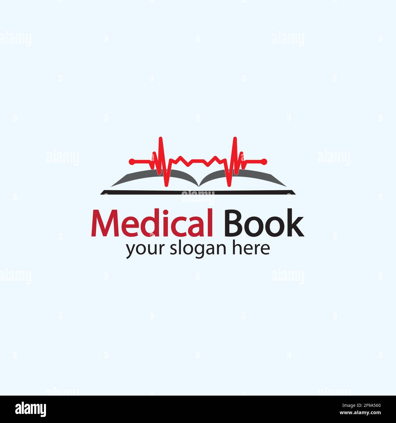 Medical Book Logo icon design vector,health book education logo Designs ...