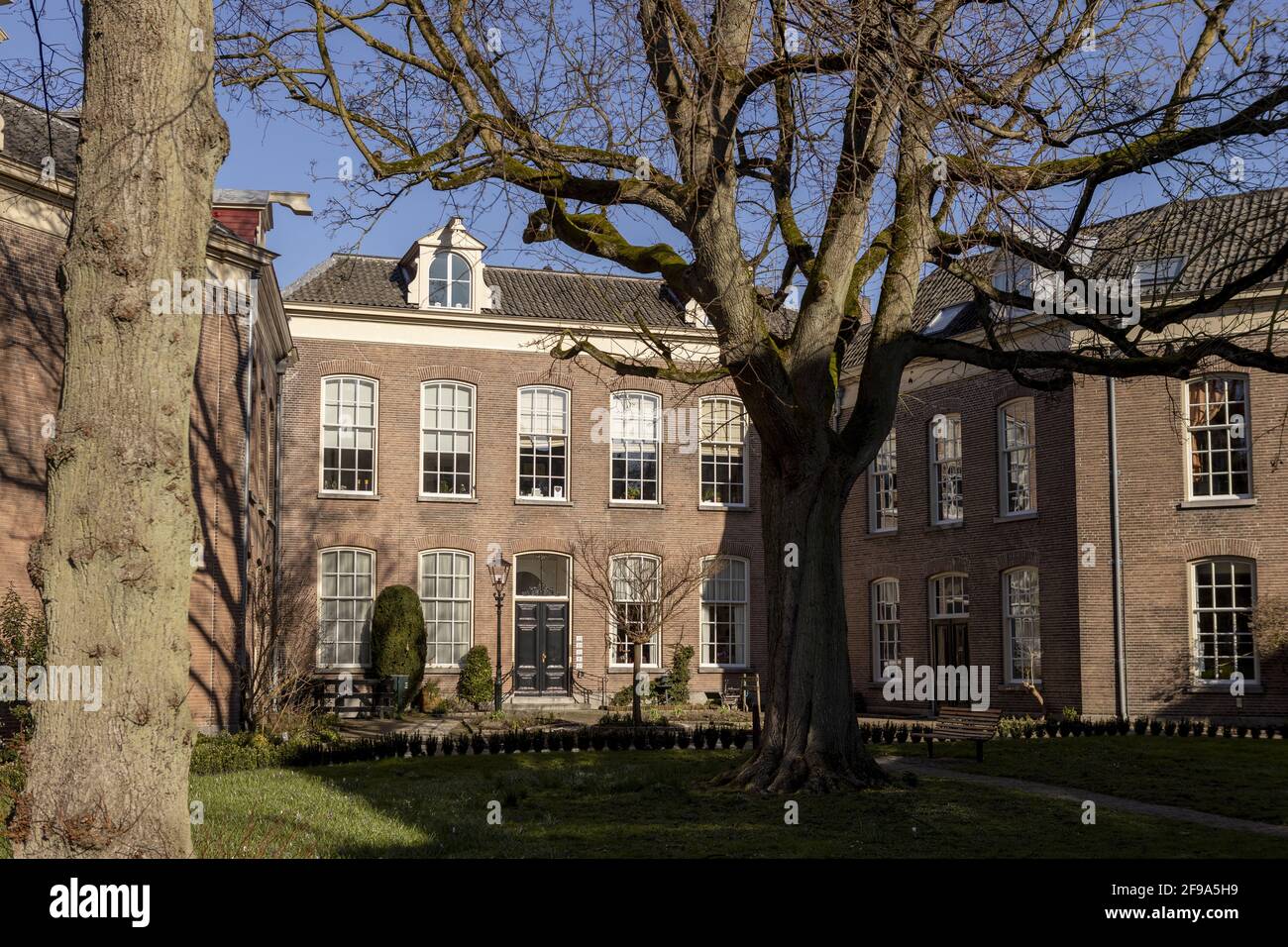 European architecture of medieval town in Europe Stock Photo - Alamy