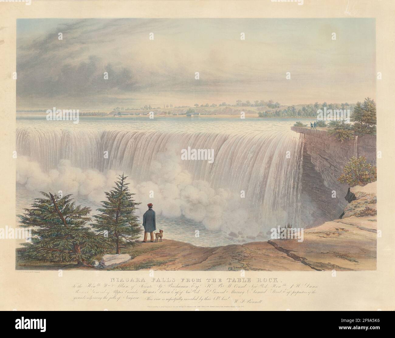 Man looking niagara falls hi-res stock photography and images - Alamy