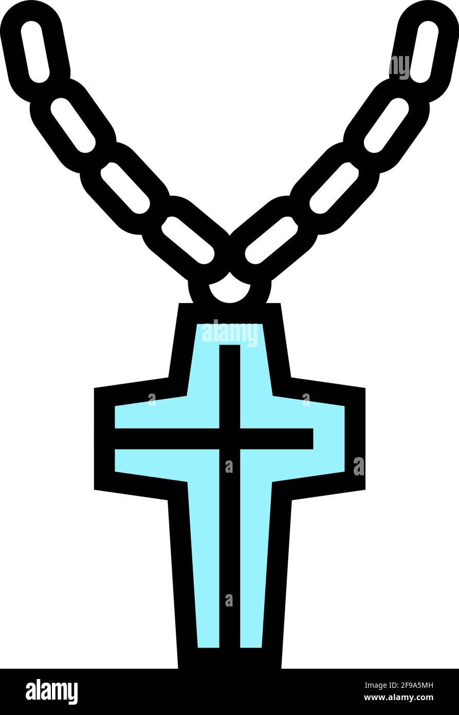 chains jewellery color icon vector illustration Stock Vector Image ...