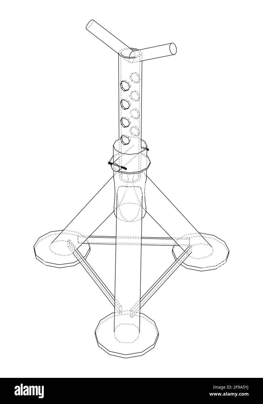 Lift axle Stock Vector Images - Alamy