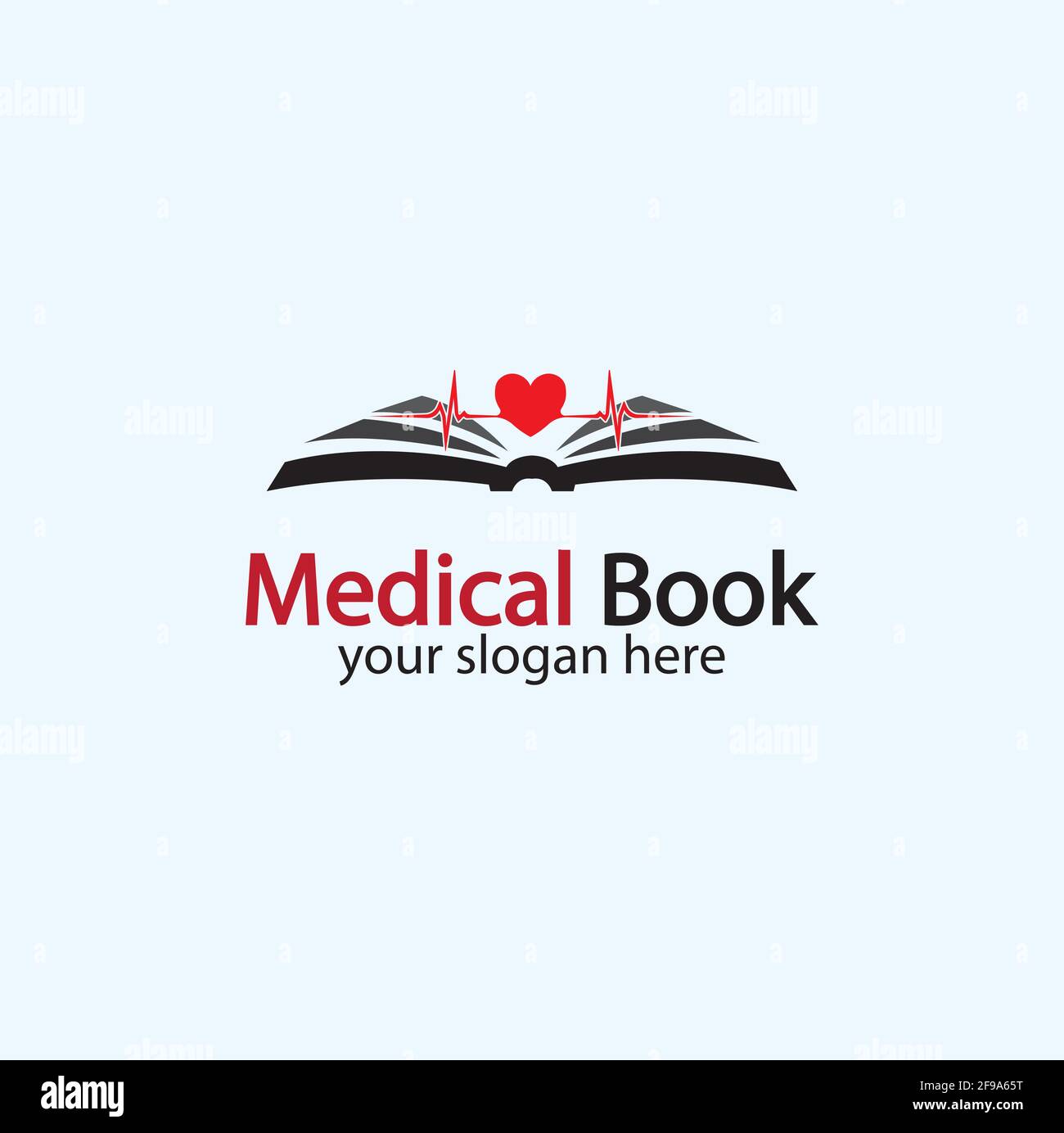 Medical Book Logo icon design vector,health book education logo Designs ...