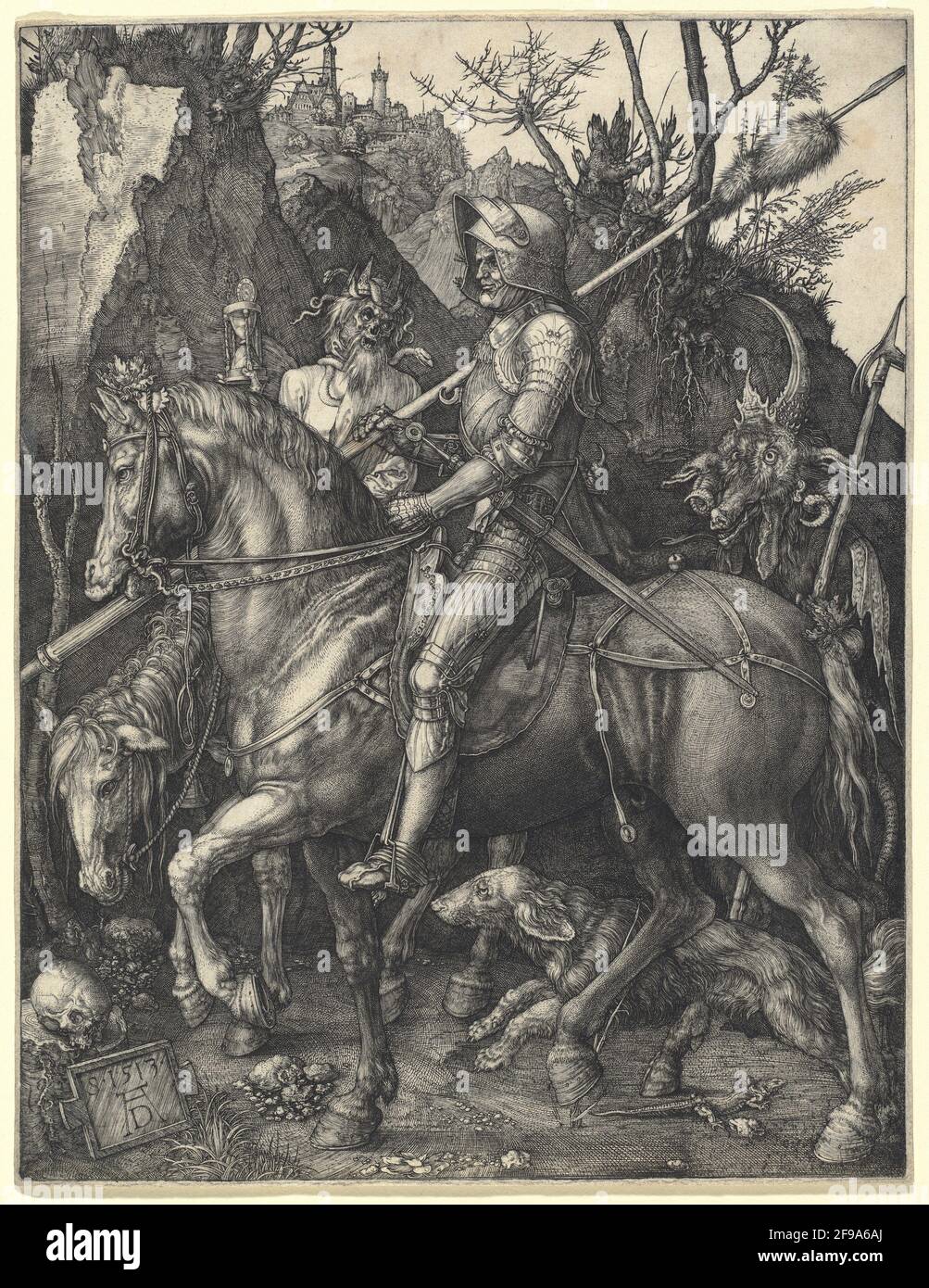 Albrecht dürer knight death devil hi-res stock photography and images ...