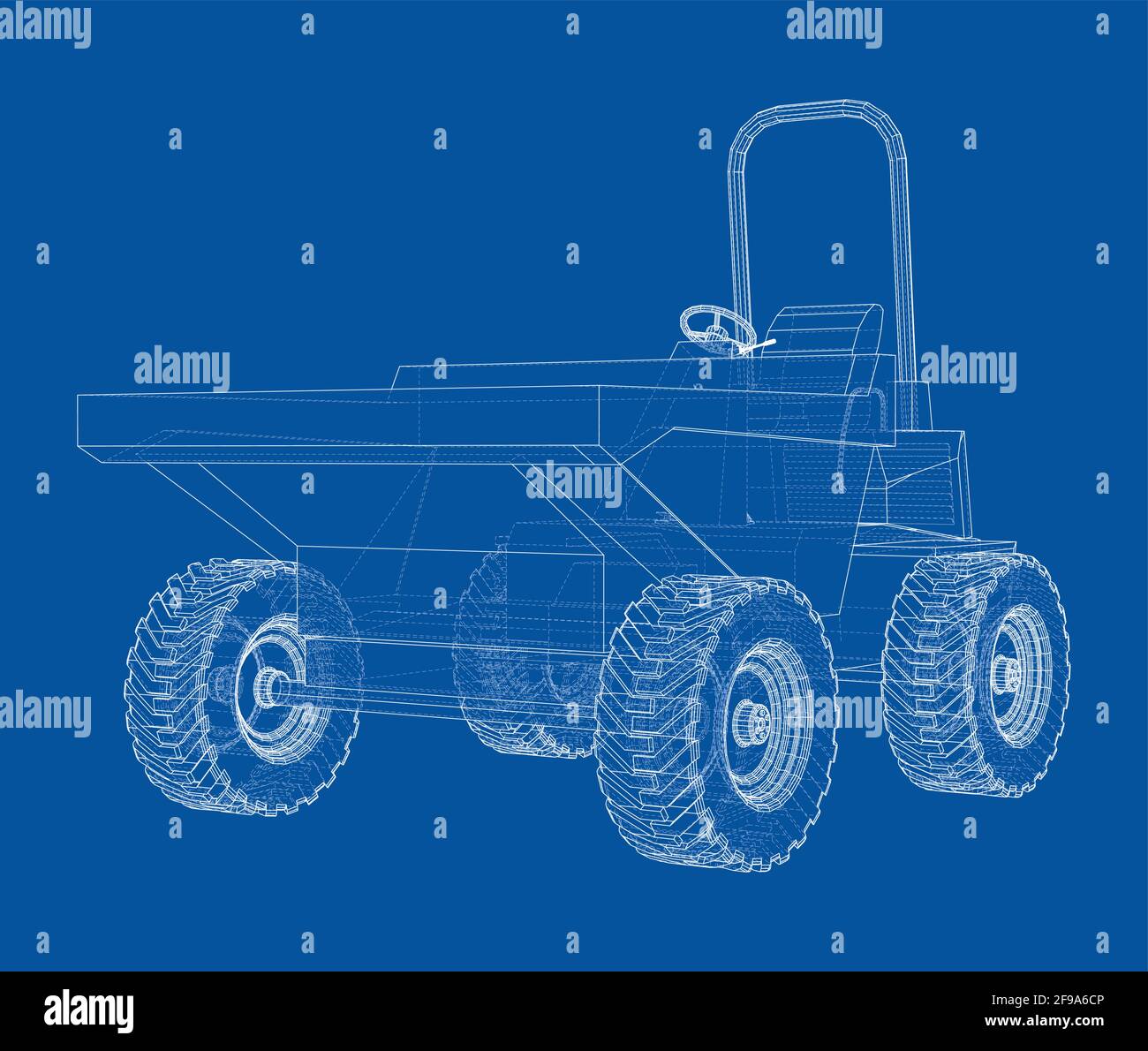 Dumper Truck. Vector Stock Vector Image & Art - Alamy