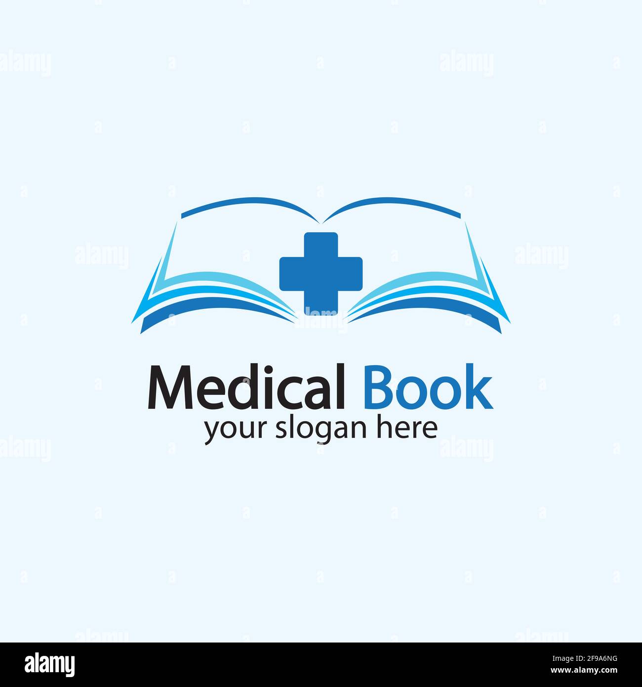 Medical Book Logo icon design vector,health book education logo Designs ...