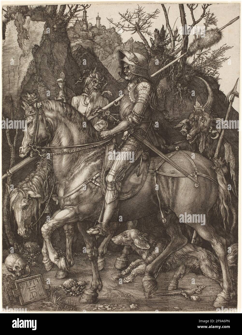 Albrecht dürer knight death devil hi-res stock photography and images ...