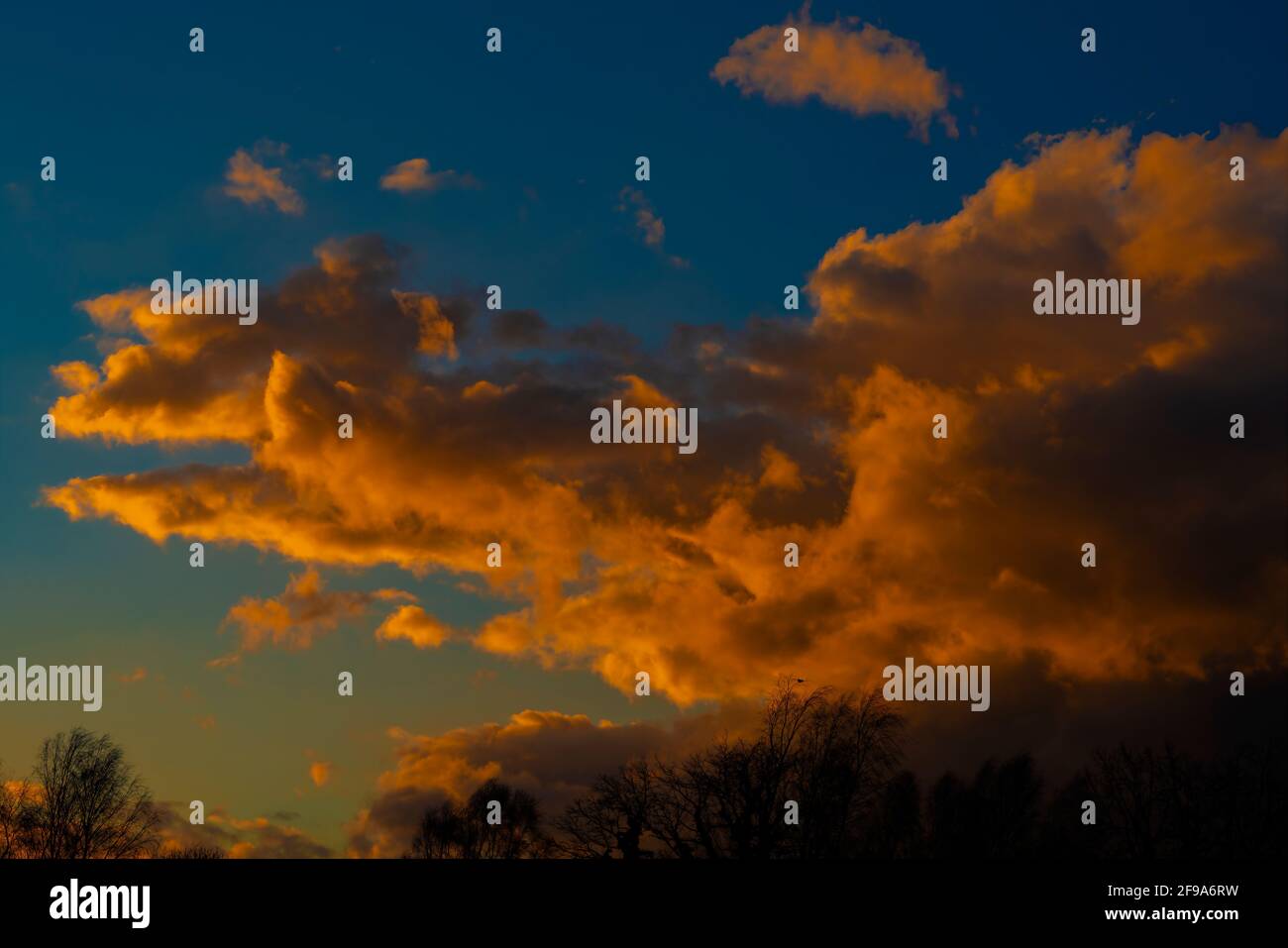 Rain clouds evening hi-res stock photography and images - Alamy