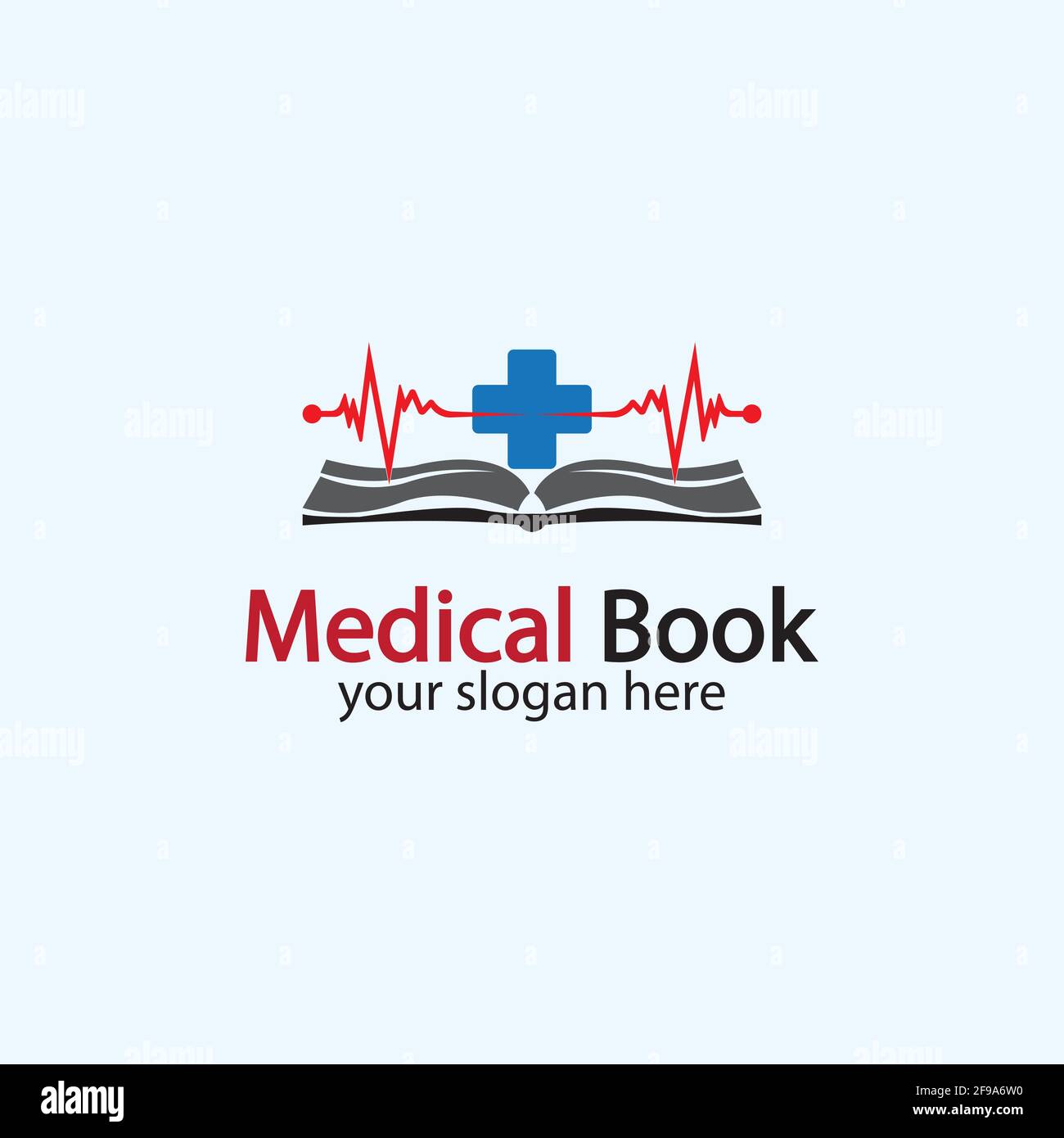 Medical Book Logo icon design vector,health book education logo Designs ...