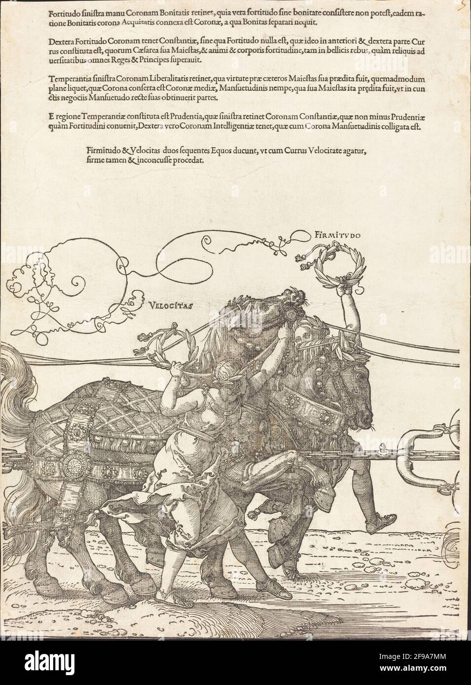 The Triumphal Chariot of Maximilian I (The Great Triumphal Car) [plate ...