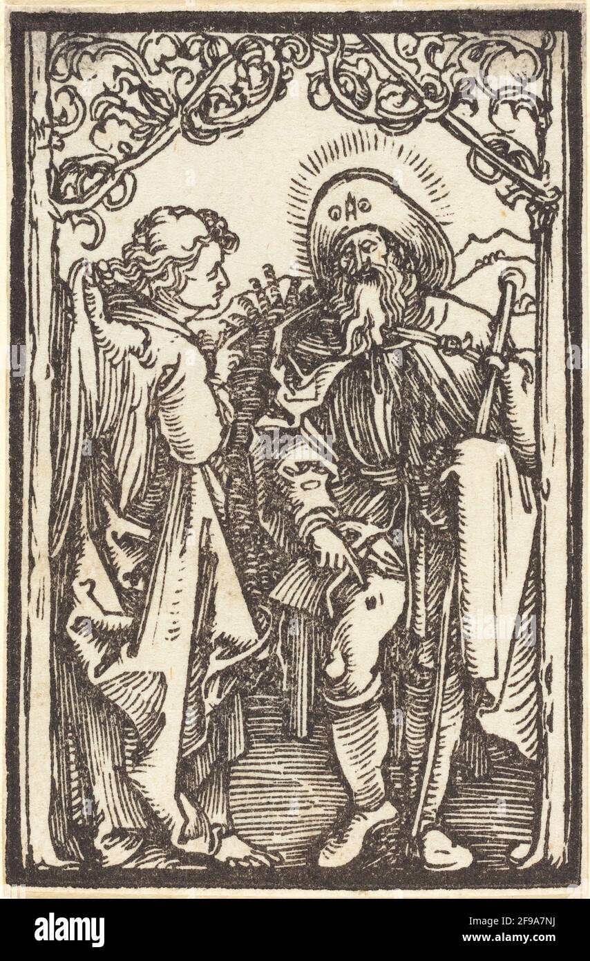 Saint Roch, c. 1500 Stock Photo - Alamy