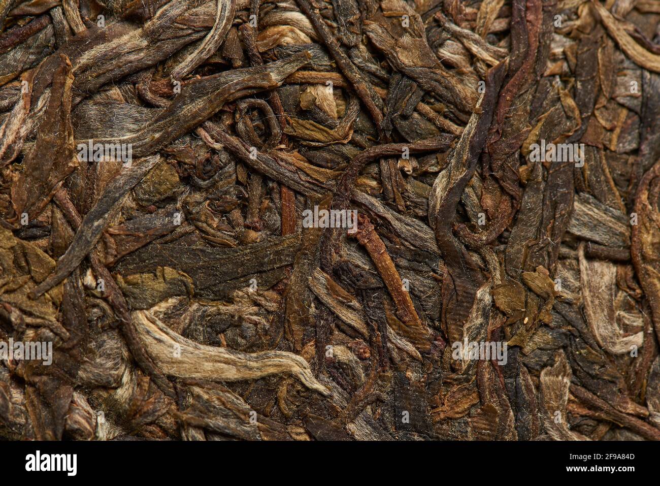 The texture of the packaged Chinese tea as a background Stock Photo - Alamy