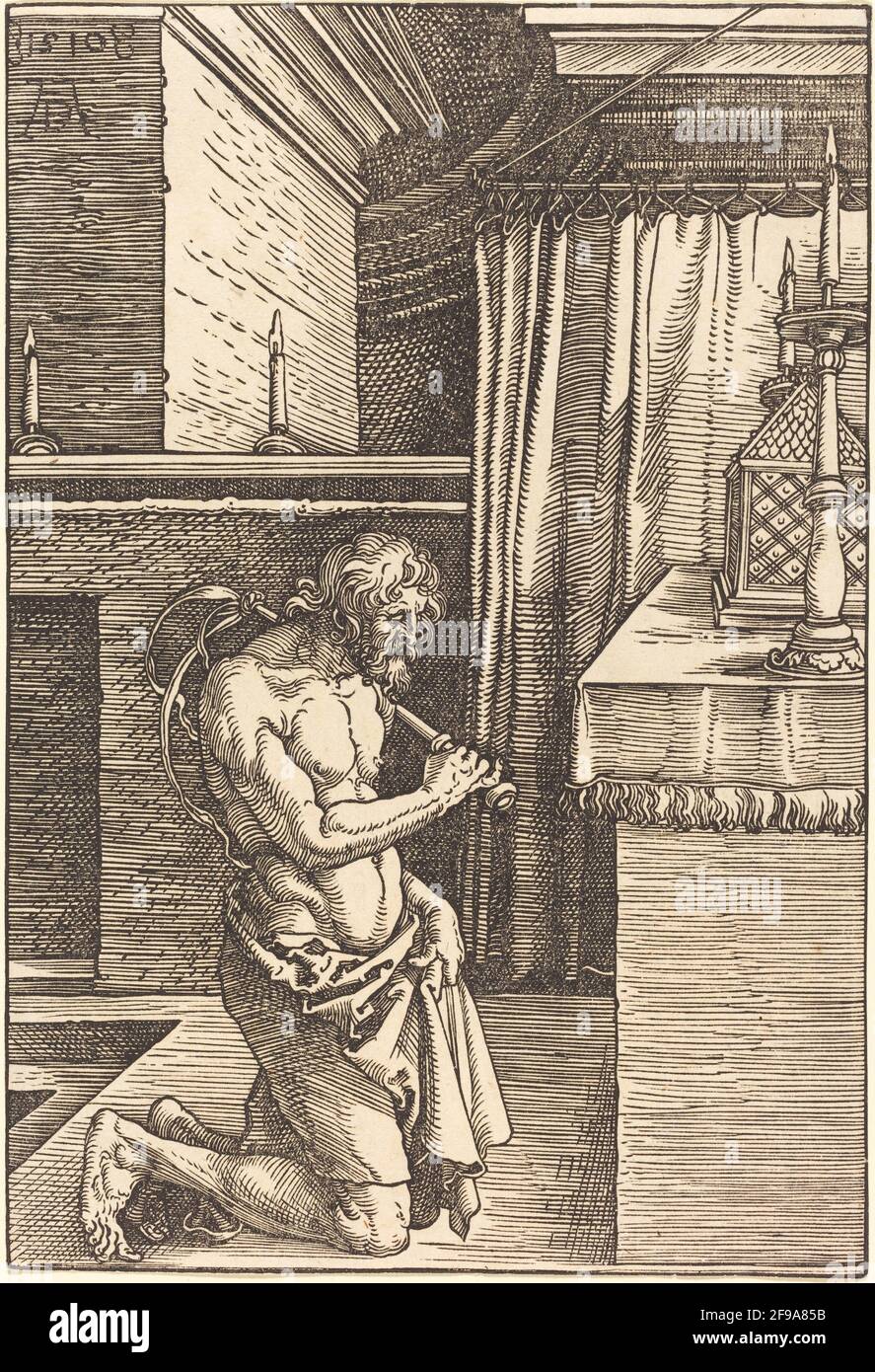 King David Doing Penance, 1510 Stock Photo - Alamy