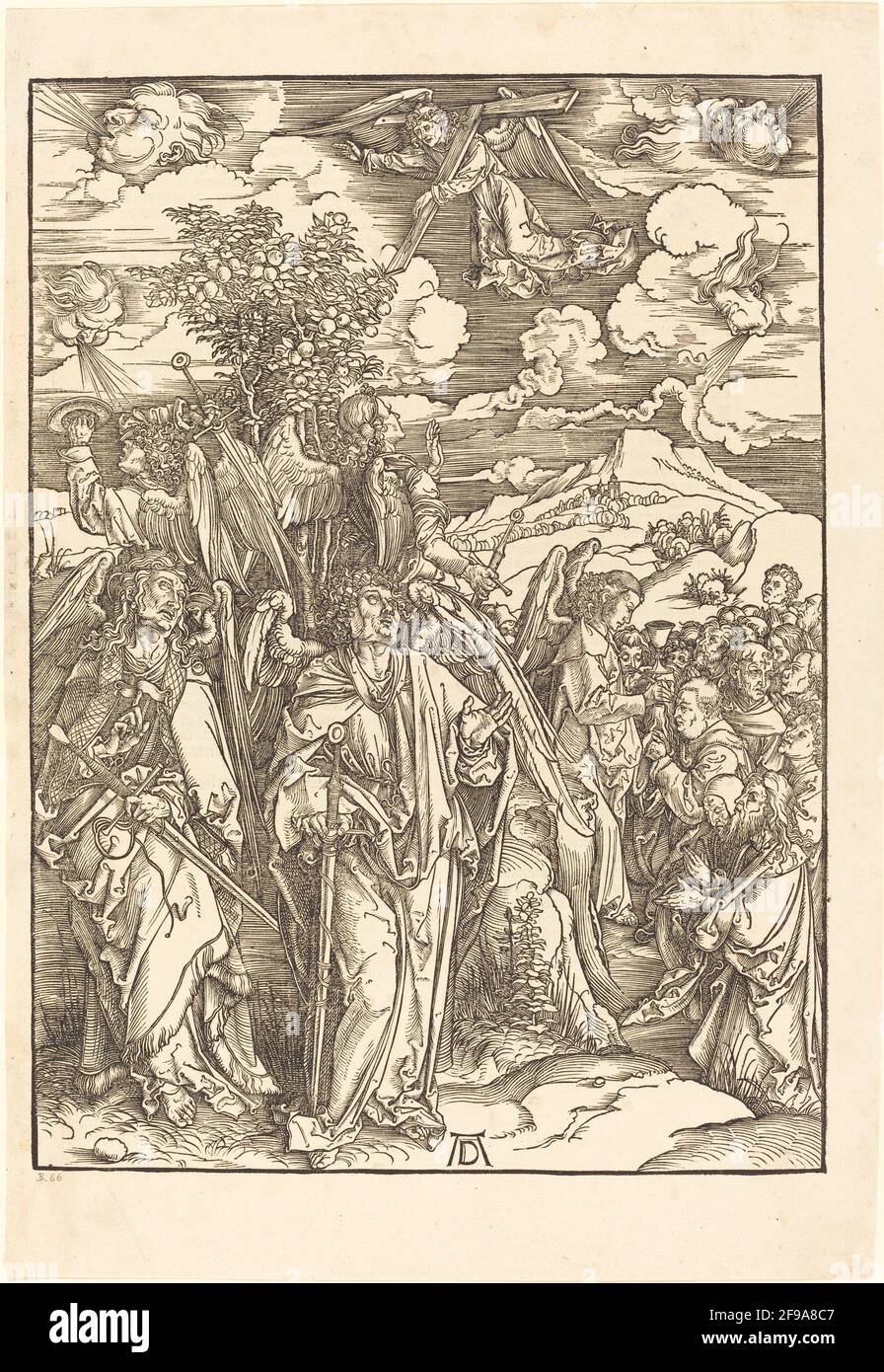 The Four Angels Holding the Winds, 1498 Stock Photo - Alamy