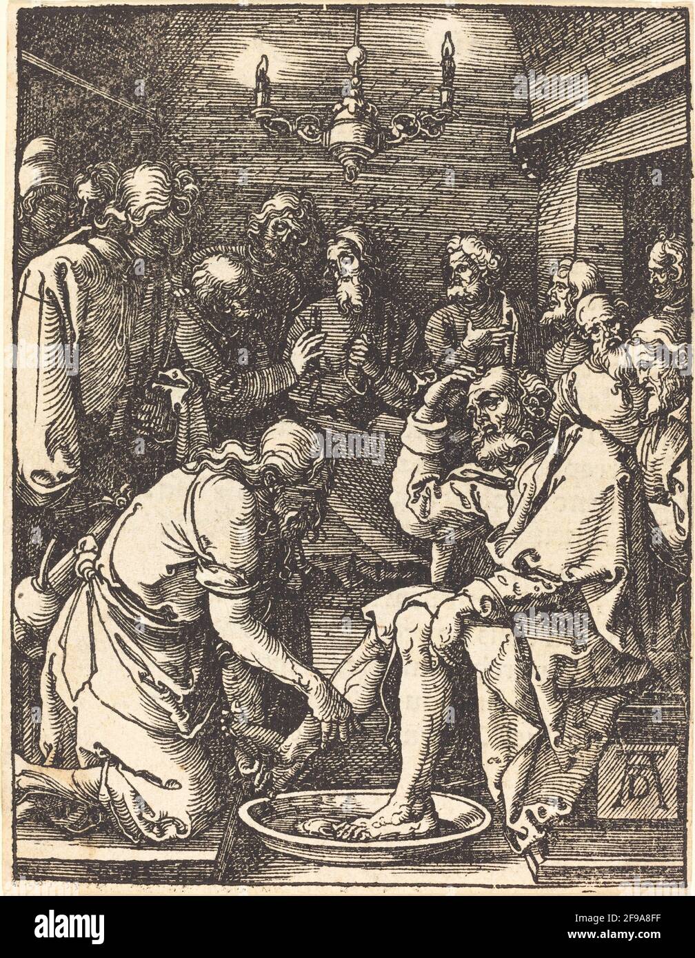 Christ Washing the Feet of the Disciples, 1509/1510 Stock Photo - Alamy