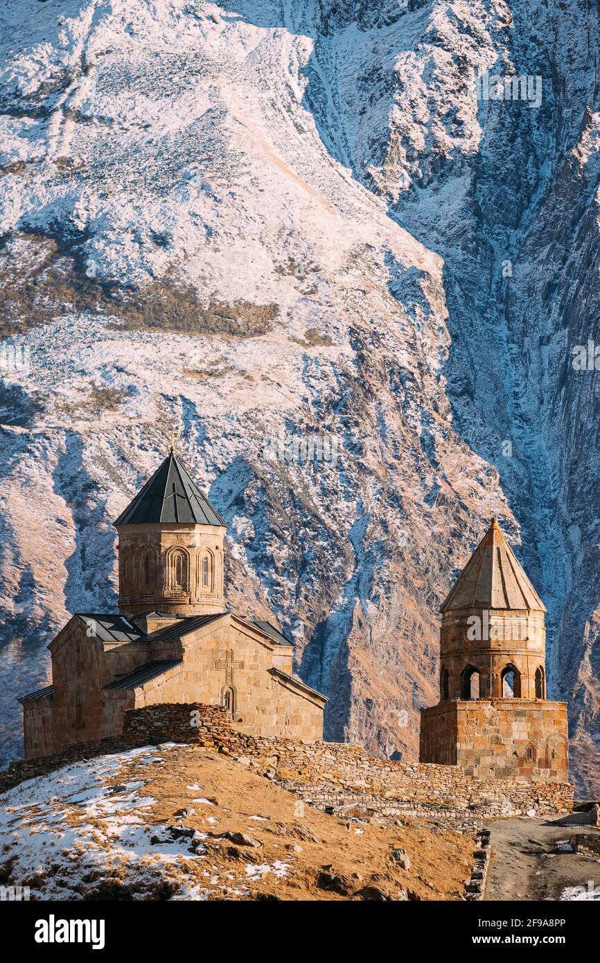 Stepantsminda hi-res stock photography and images - Alamy