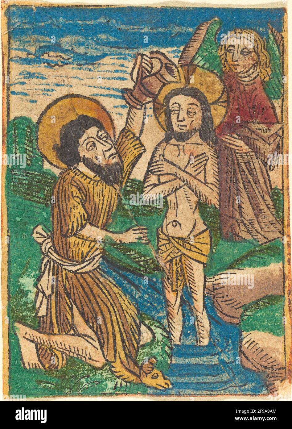 Baptism, c. 1490 Stock Photo - Alamy