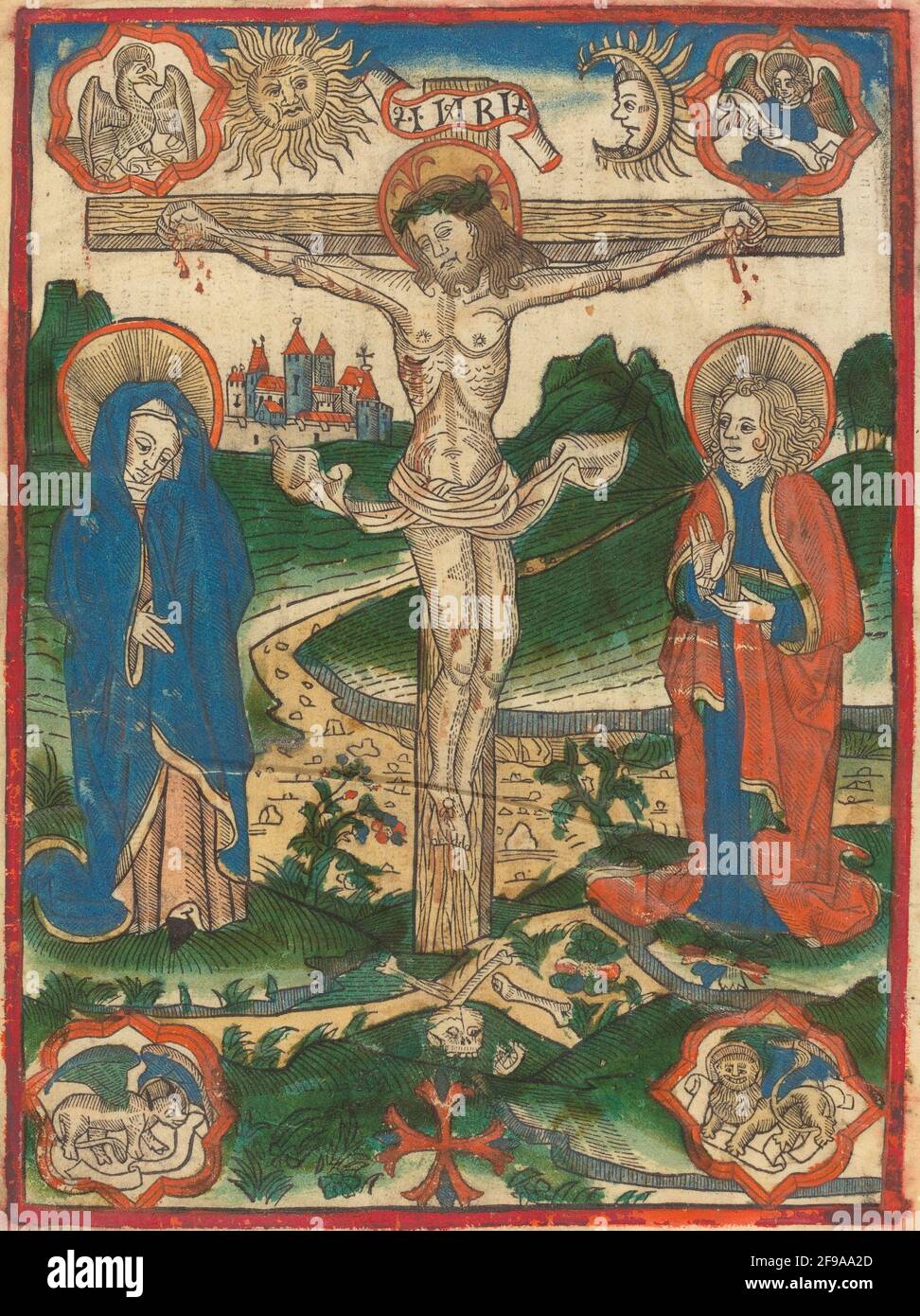 Christ on the Cross, 1480/1500 Stock Photo - Alamy
