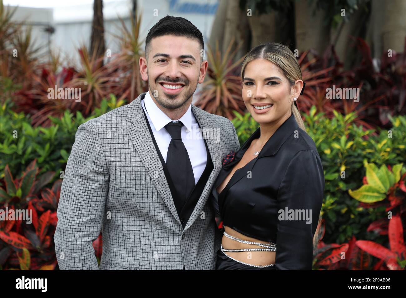 Sydney, Australia. 17th April 2021. Jono Castano Acero and Amy Castano ...