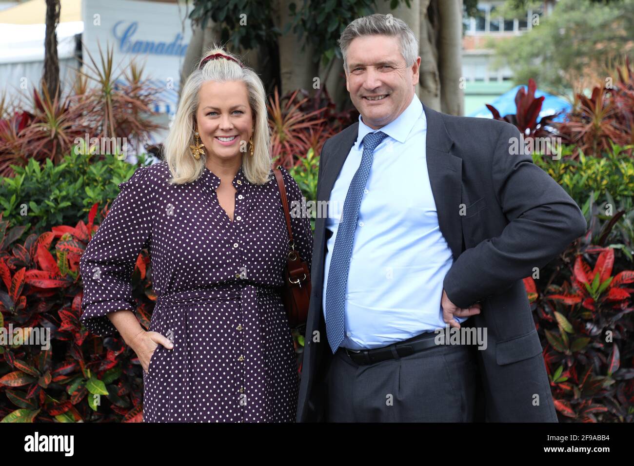 Sydney, Australia. 17th April 2021. Samantha Armytage and Richard ...
