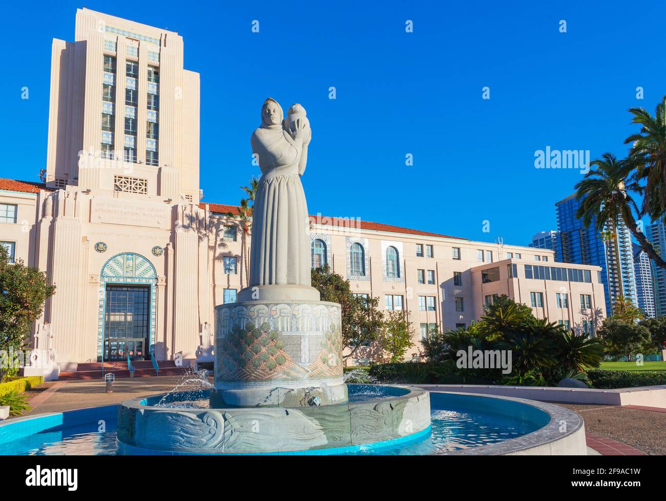 County Administration Building, San Diego, California, USA Stock Photo ...
