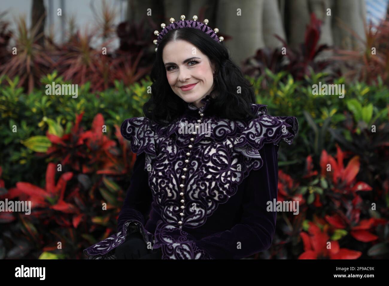 Sydney, Australia. 17th April 2021. Viktoria Novak, Milliner attends ...