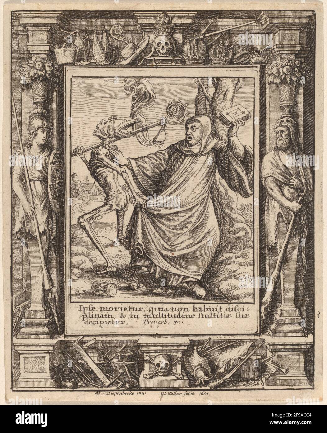 Death and the abbot holbein hi-res stock photography and images - Alamy