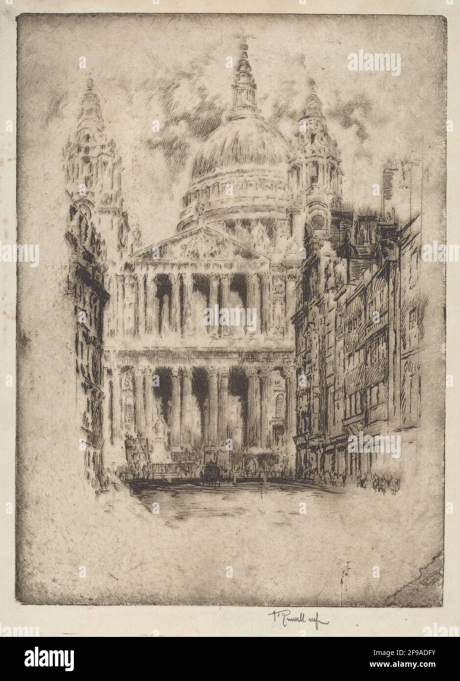 St. Paul's, Fleet Street, London, 1905 Stock Photo - Alamy