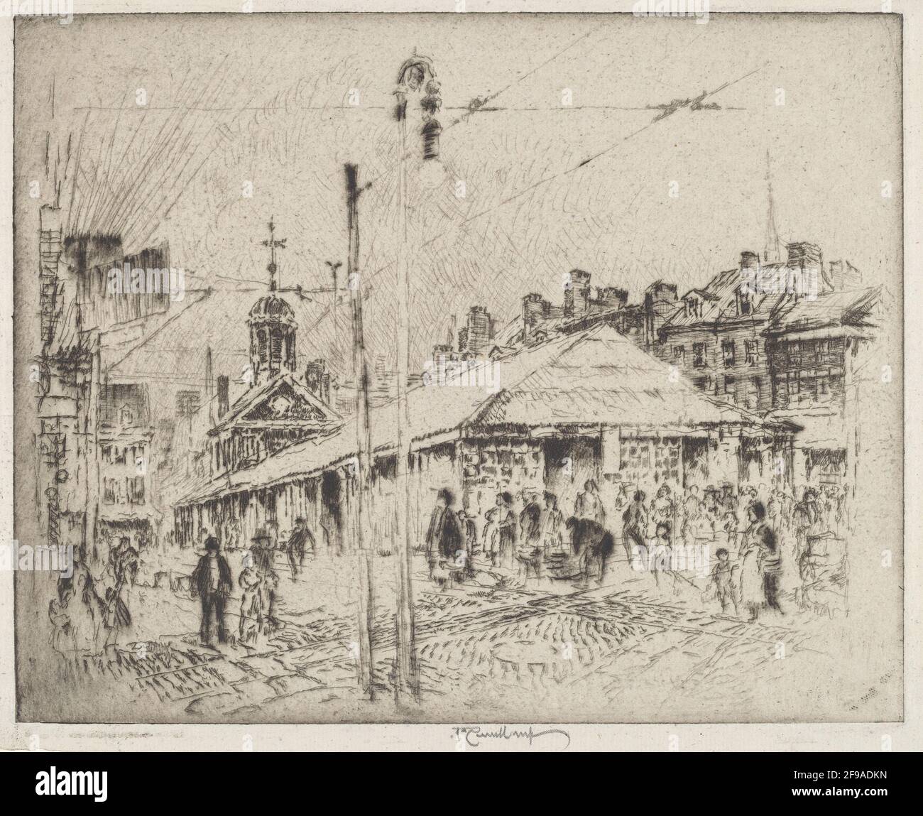 Second Street Market, Philadelphia, 1920 Stock Photo - Alamy