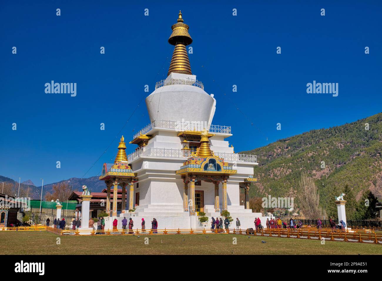 Owing to her rich history, the Chorten holds in great religious fervour ...