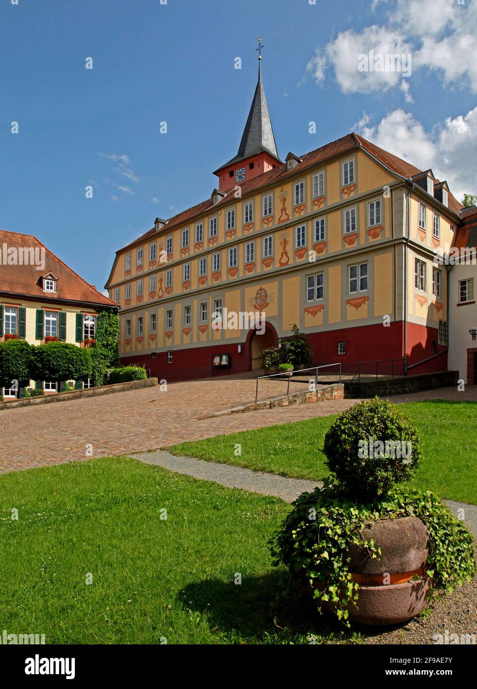 Castle, Bad Koenig in the Odenwald, Hesse, Germany Stock Photo - Alamy
