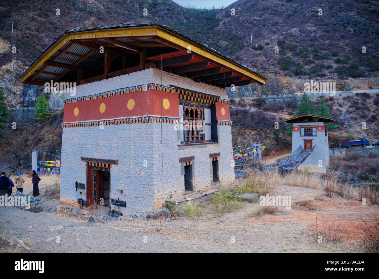 Popularly known as the Iron Chain Bridge, the Tachogang Lhakhang Bridge ...