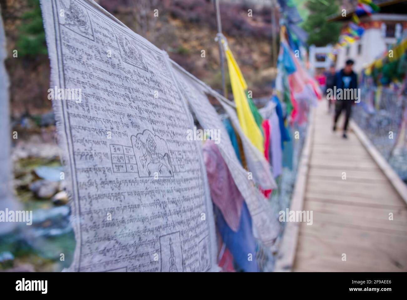 Popularly known as the Iron Chain Bridge, the Tachogang Lhakhang Bridge ...