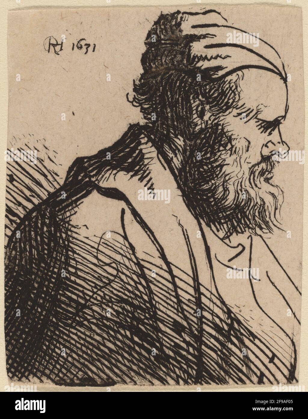 Snub-Nosed Man in a Cap, in or before 1630 Stock Photo - Alamy