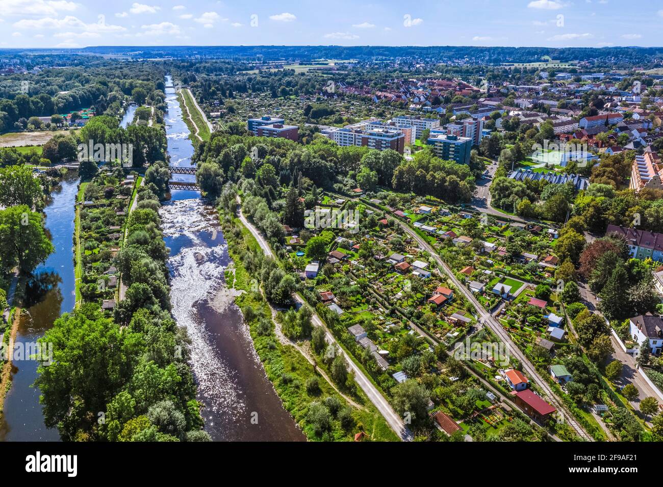 Wertach canal hi-res stock photography and images - Alamy