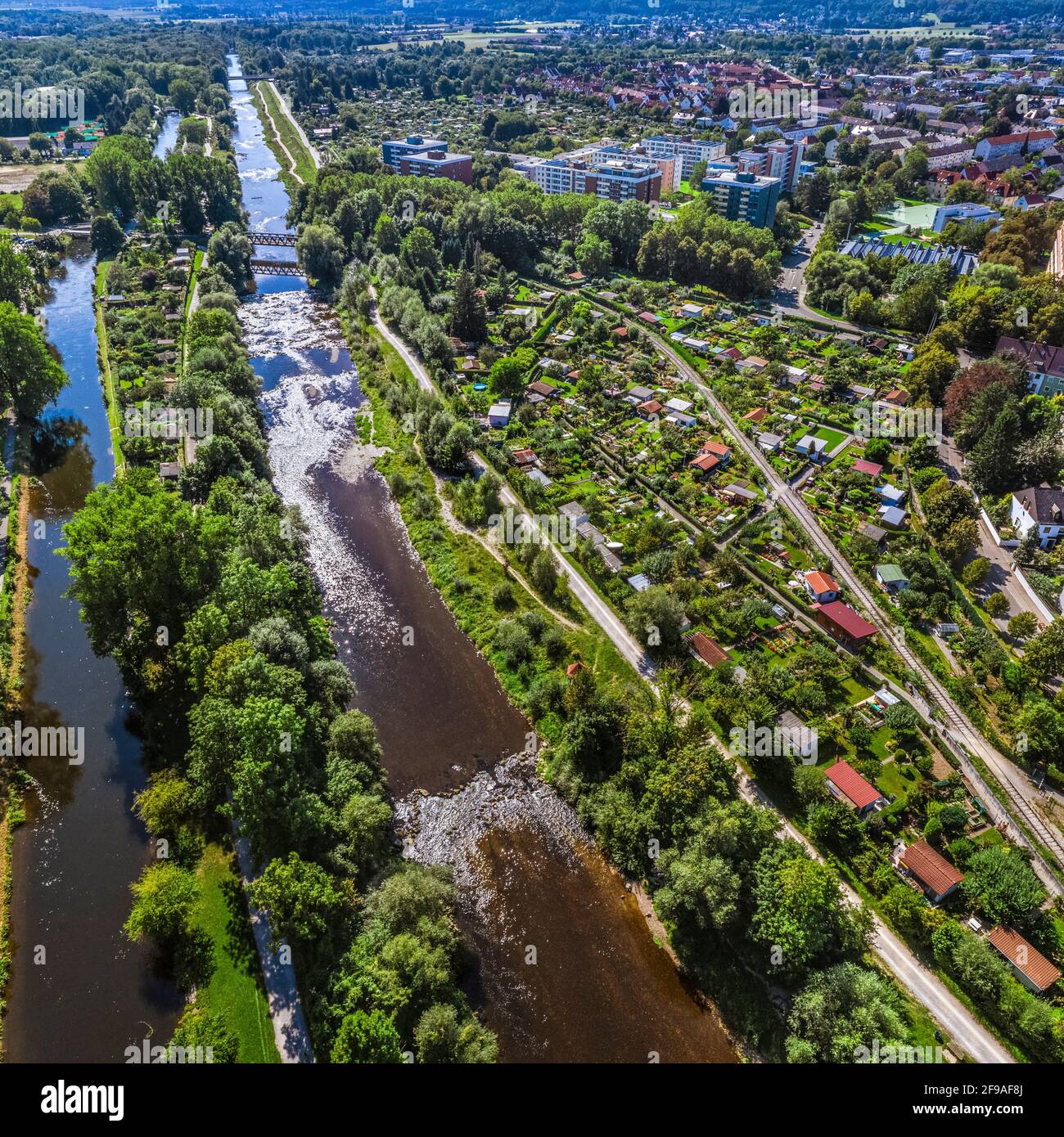 Wertach canal hi-res stock photography and images - Alamy