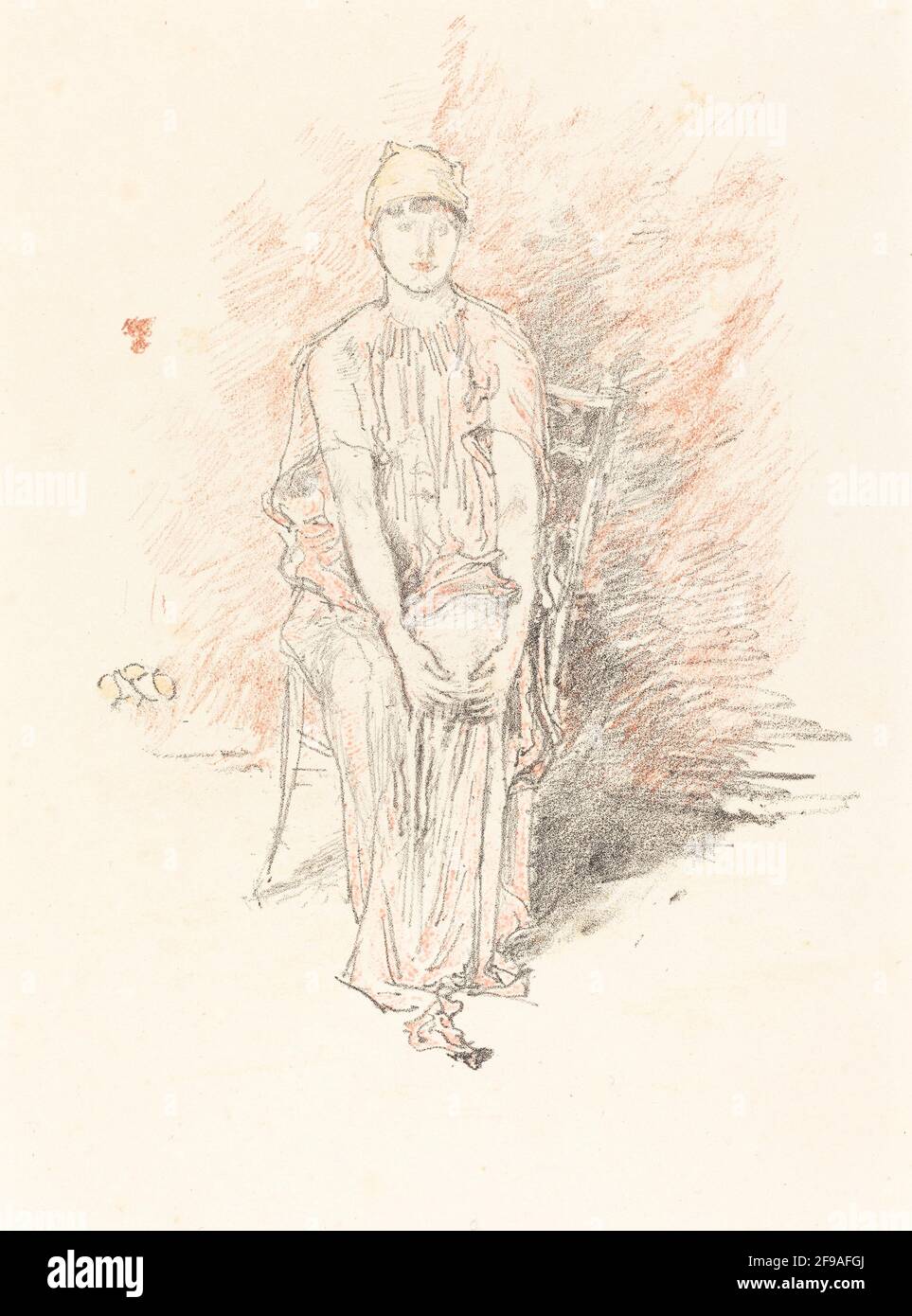 Figure Study in Colors, 1890 Stock Photo - Alamy