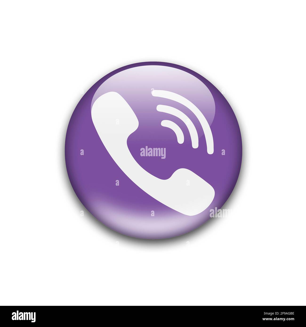 Viber logo Cut Out Stock Images & Pictures - Alamy