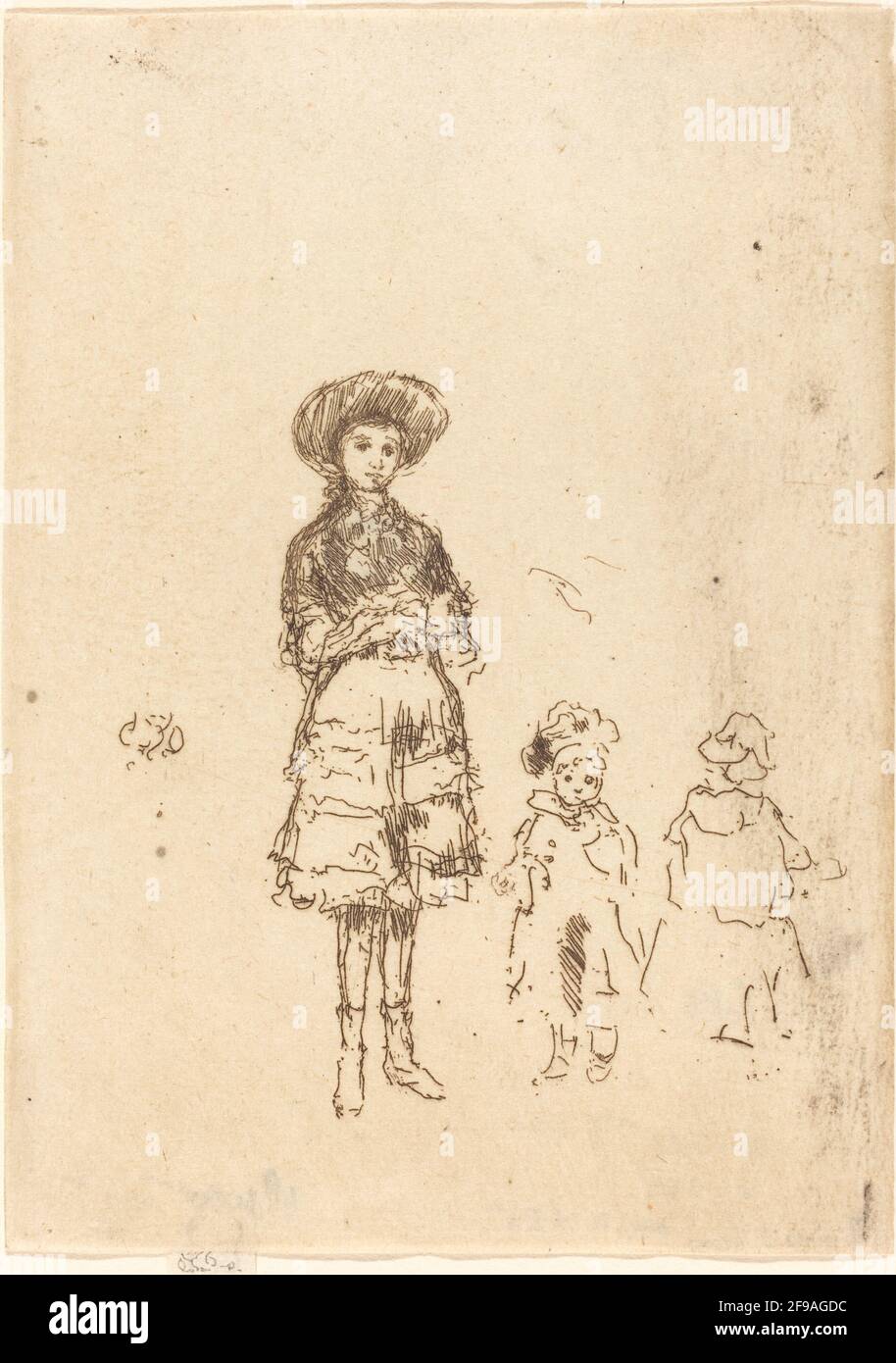 19th century nursemaid and children hi-res stock photography and images ...