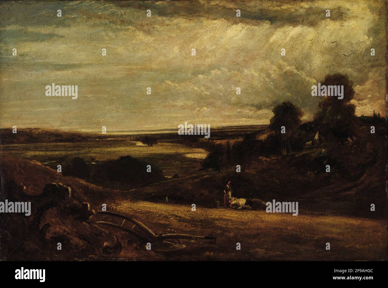 Dedham Vale--Summer Morning, 19th century Stock Photo - Alamy