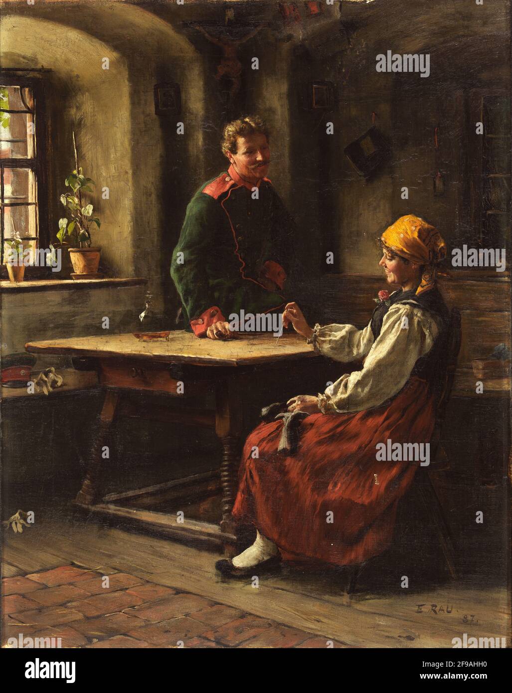 German peasant painting hi-res stock photography and images - Alamy