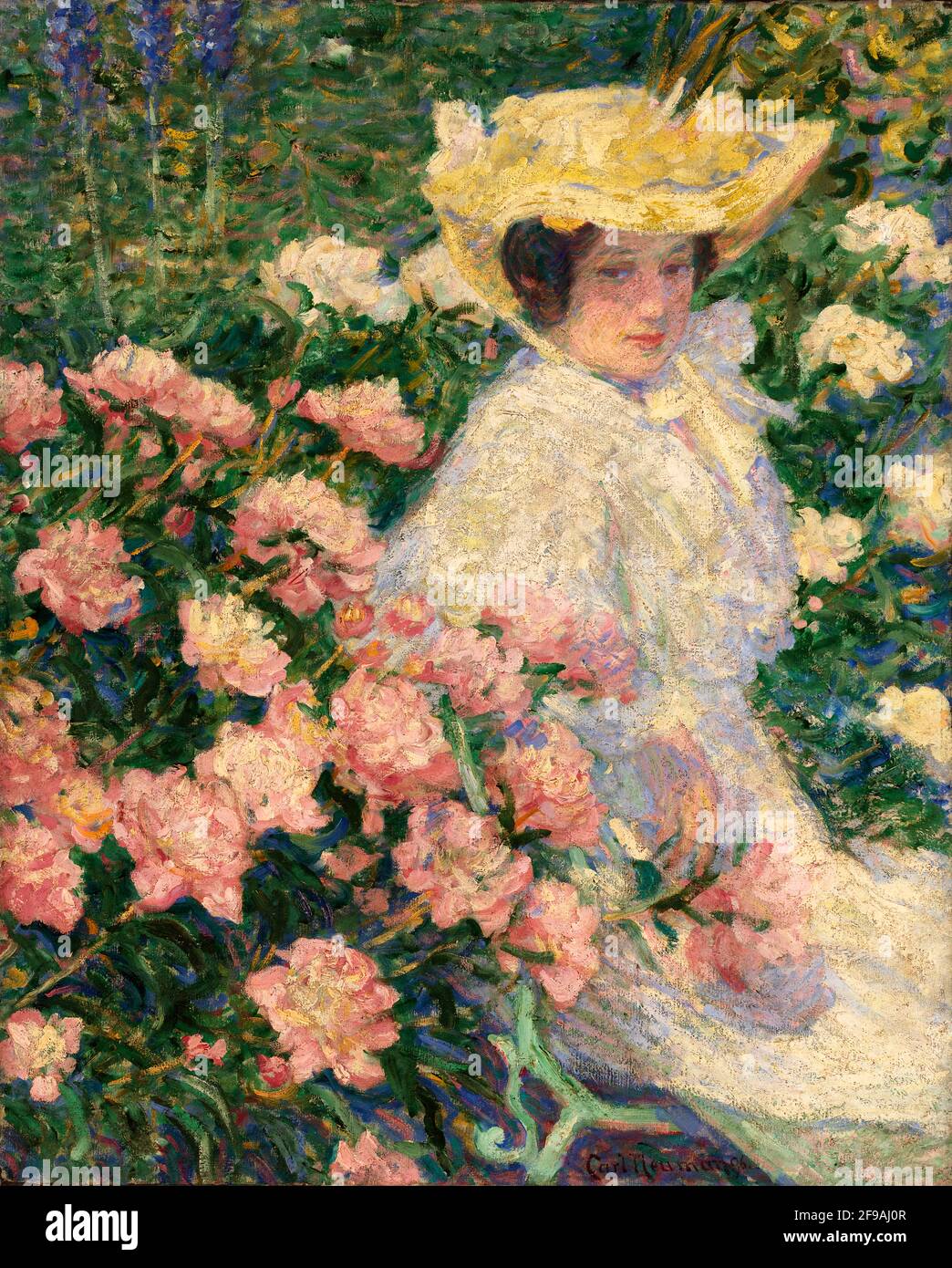 Portrait of the Artist's Wife, Helene, 1896 Stock Photo - Alamy