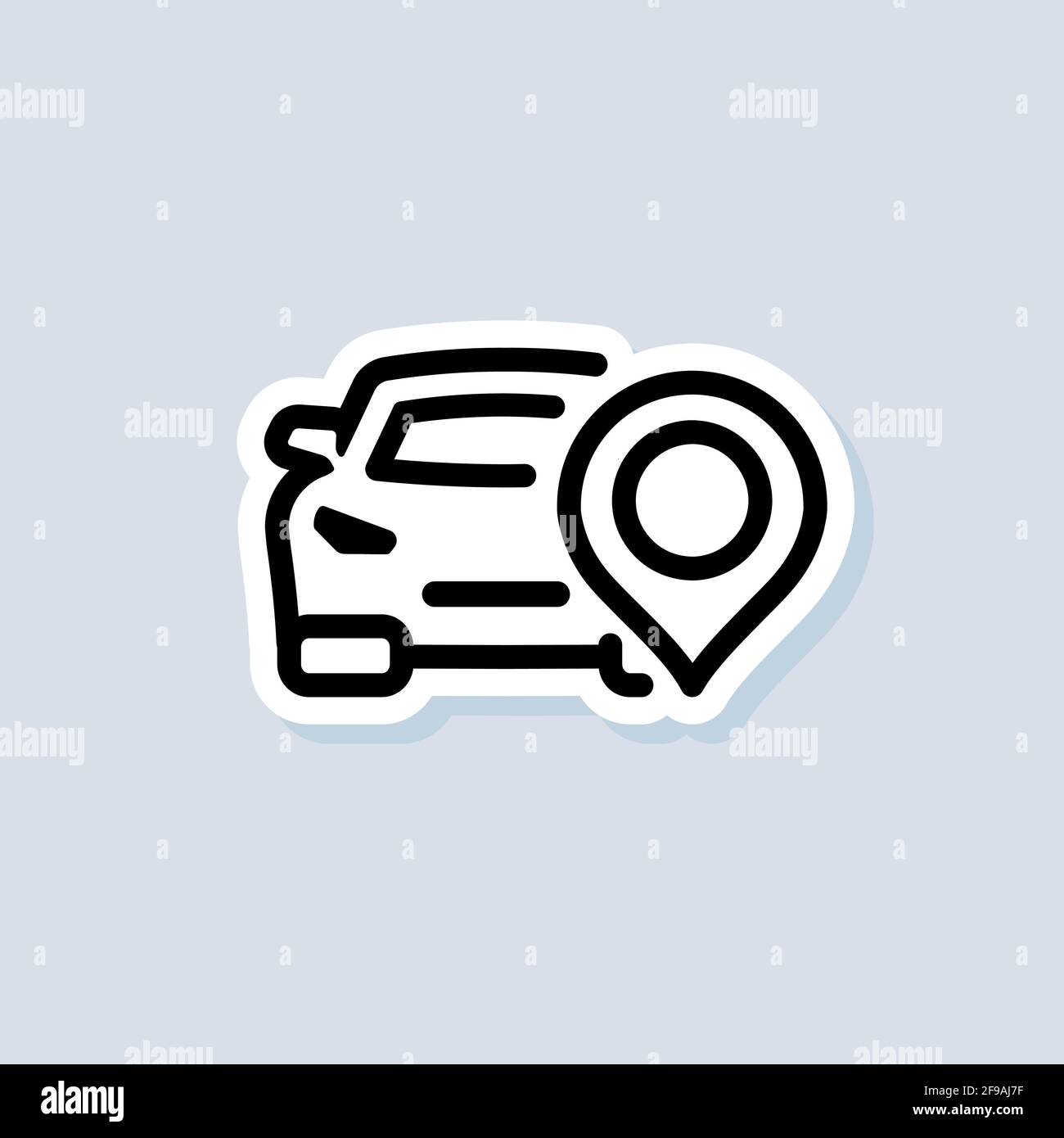 Uber sticker Stock Vector Images - Alamy