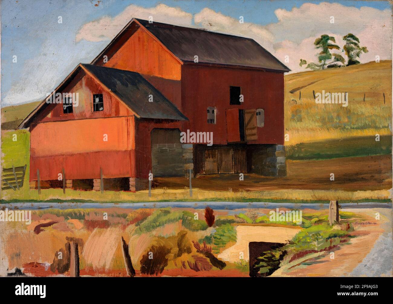 Bluemont Farm, ca. 1932-1937 Stock Photo - Alamy