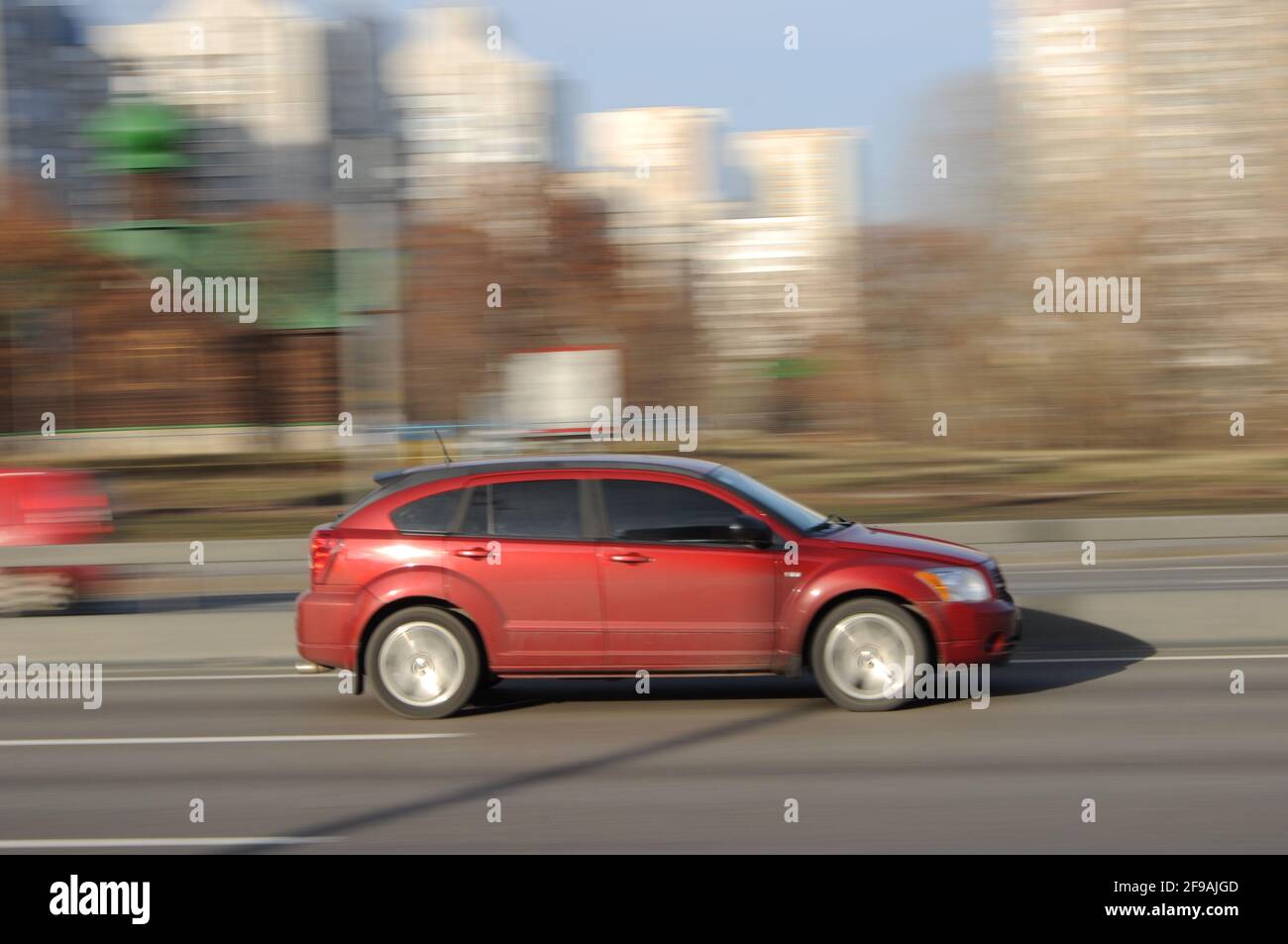 Red nissan micra hi-res stock photography and images - Alamy